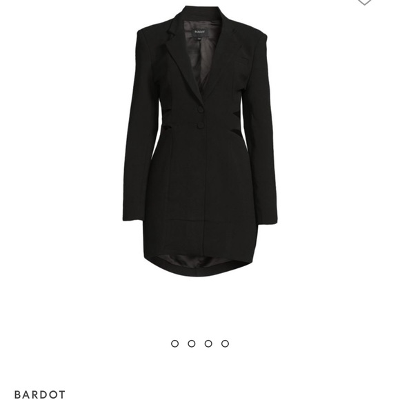 Bardot | Dresses | Trebeca Cut Out Blazer Sheath Dress | Poshmark